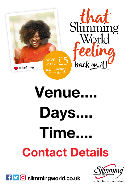 Print a Banner | Slimming World Posters