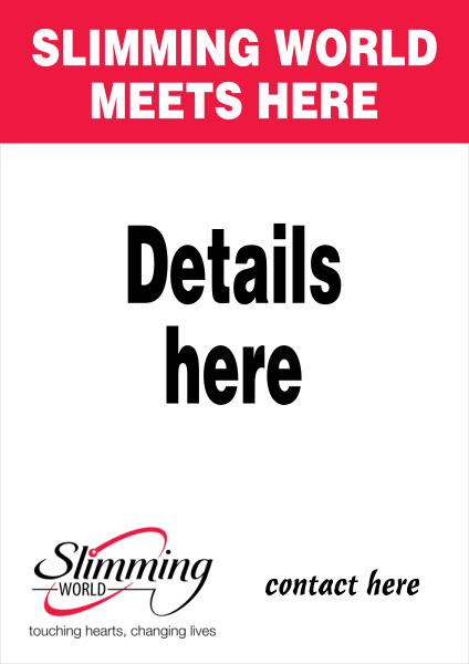 Print a Banner | Slimming World Posters